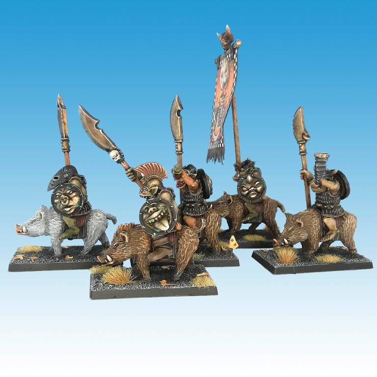 Orc Boar Riders Unit – RED BARD GAMES